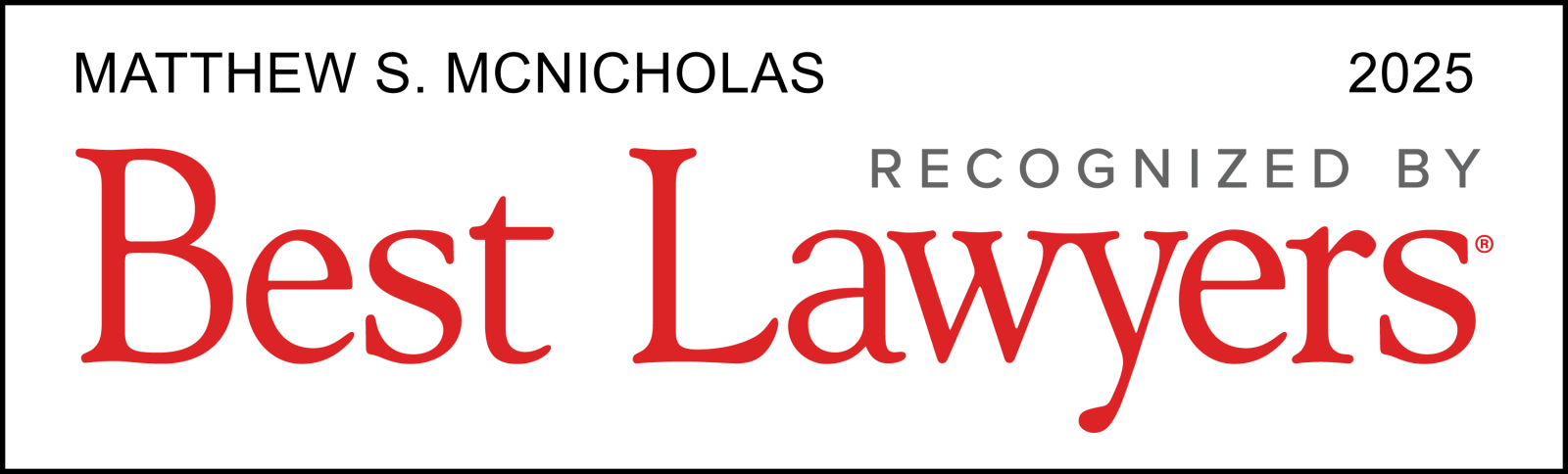 Matthew S. McNicholas | Partner at McNicholas & McNicholas LLP
